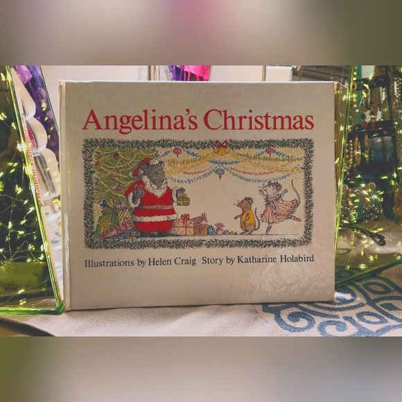 Angelina Ballerina | Other | Angelinas Christmas Collectors Book ...
